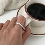 925silver bold curve ring (925실버 볼드 커브 은 반지)