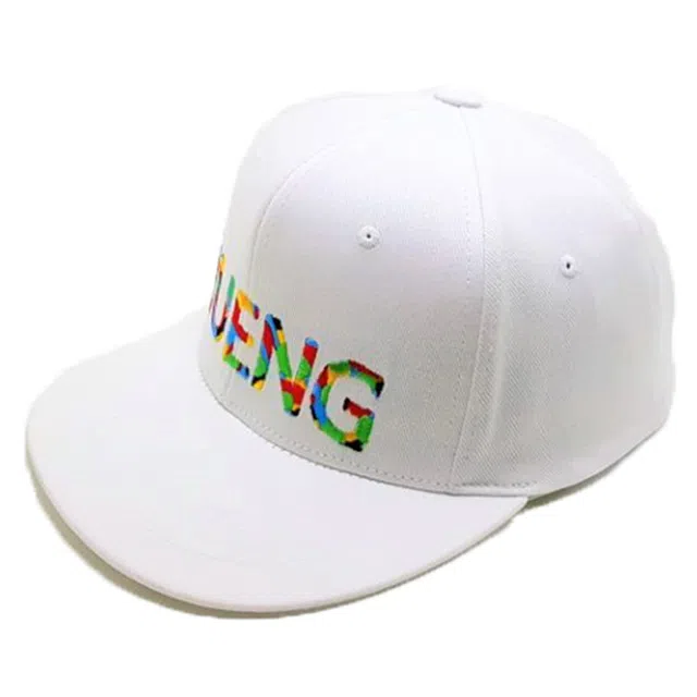 [언즈] rainbow snapback(화이트)