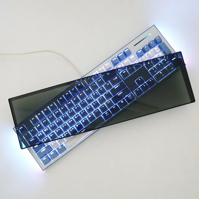 COX CKR01 풀배열 아크릴 키보드 덮개
