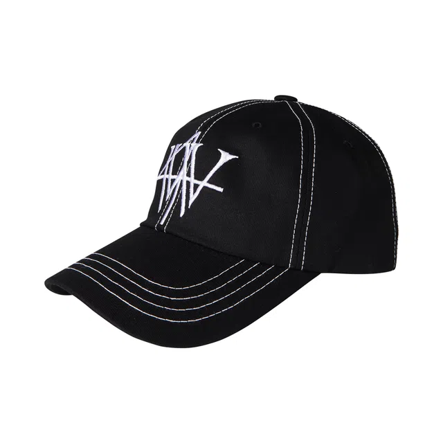 WESTCODE W LOGO STITCH BALL CAP(Black)