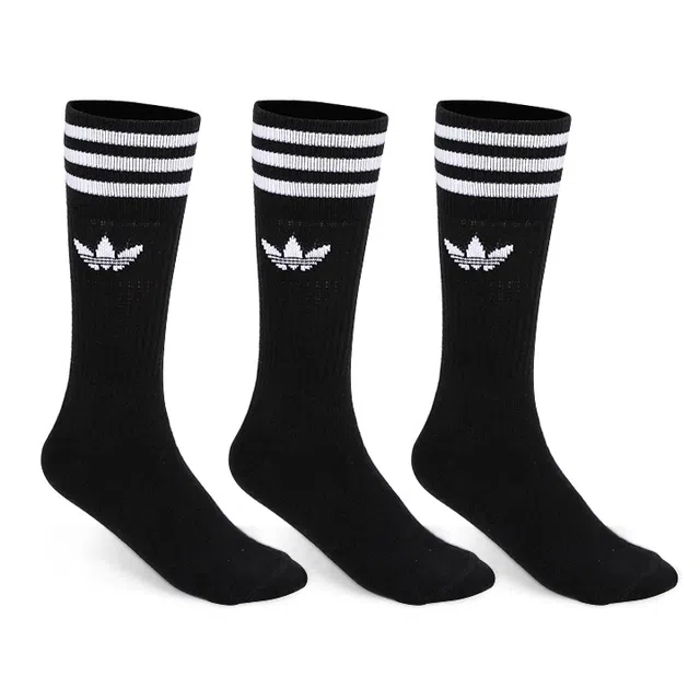 아디다스 솔리드 크루 삭스 3PP S21490