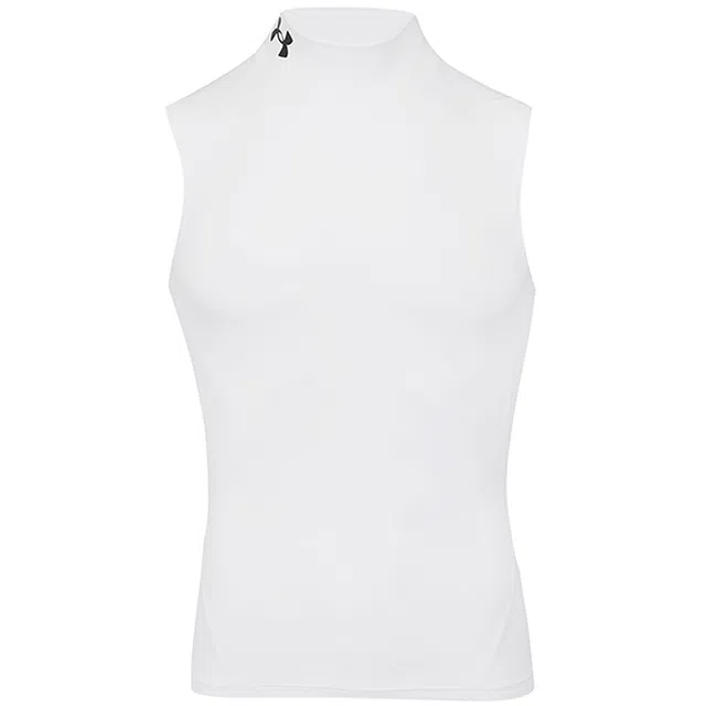 언더아머 나시티 UA HG 아머 컴프레션 목크 슬리브리스 (1361521-100)