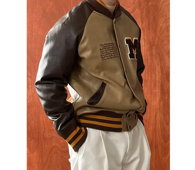 East varsity jacket (3color)