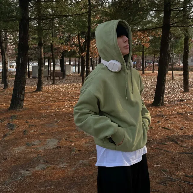 [기획] Basic napping hoodie 남녀공용 오버핏 기모 후드티 베이직 무지
