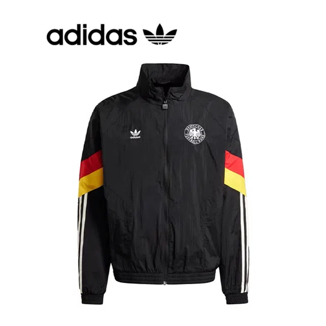 아디다스 오리지널 독일 대표팀 트랙탑 우븐 트레이닝 바람막이 자켓 IY7049