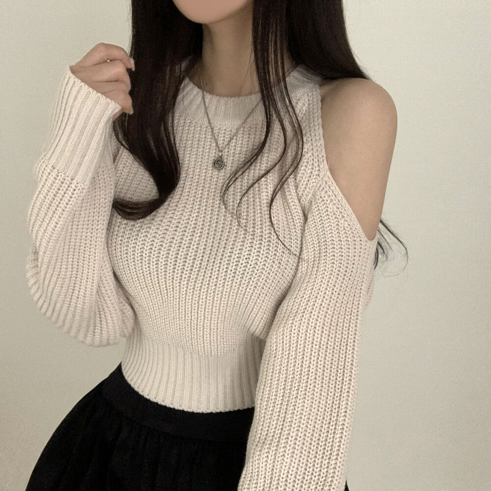 肩スリットニット | ファッション通販サイト NUGU